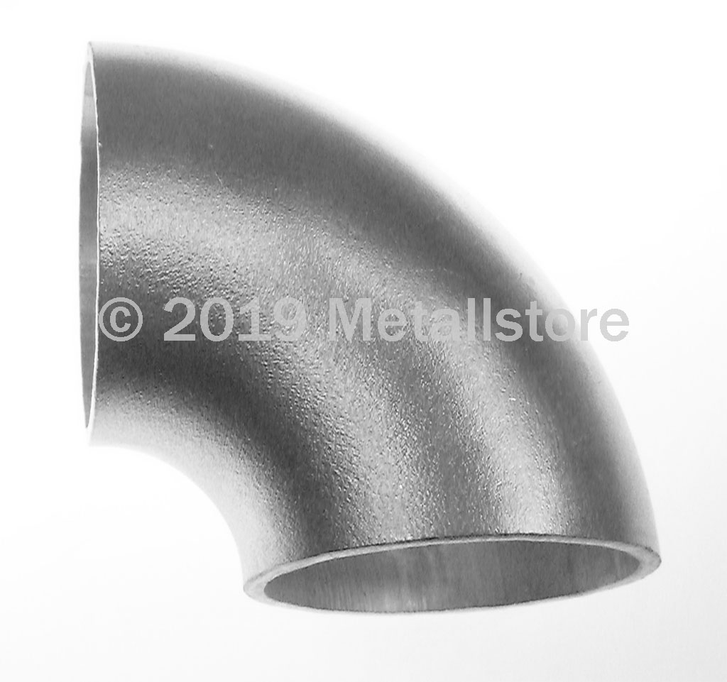 Aluminium Rohrbogen 90° DIN 2605 nahtlos Bauart 2 | Metallstore